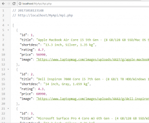 Retrieve Data From MySQL Database in Android using Volley