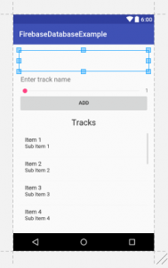 Firebase Realtime Database CRUD Operation for Android
