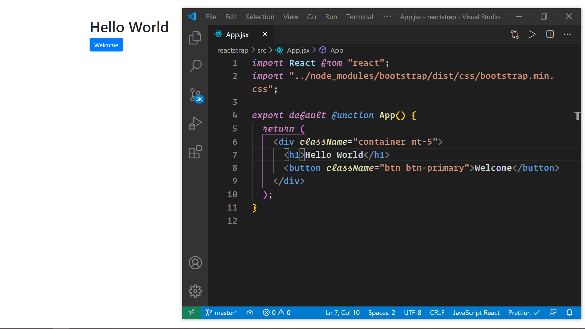 Sorpresa Piatto Guancia How To Import Bootstrap Css In React Tritare 